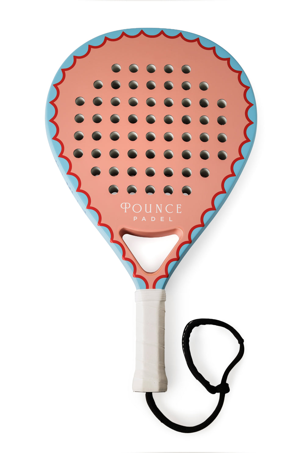 Women's Pink Teardrop Padel Racket – Pounce Padel